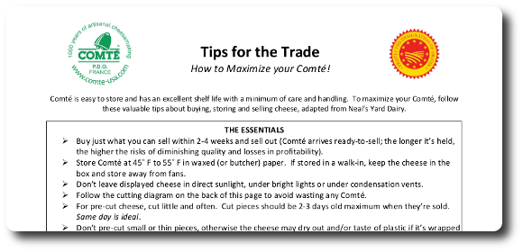 POS Materials | Comte USA